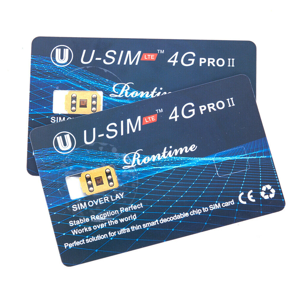U-SIM 4G PRO Unlock SIM Card For iPhone Xs X 8 7 6s 6 plus 5s iOS 12.2 ...
