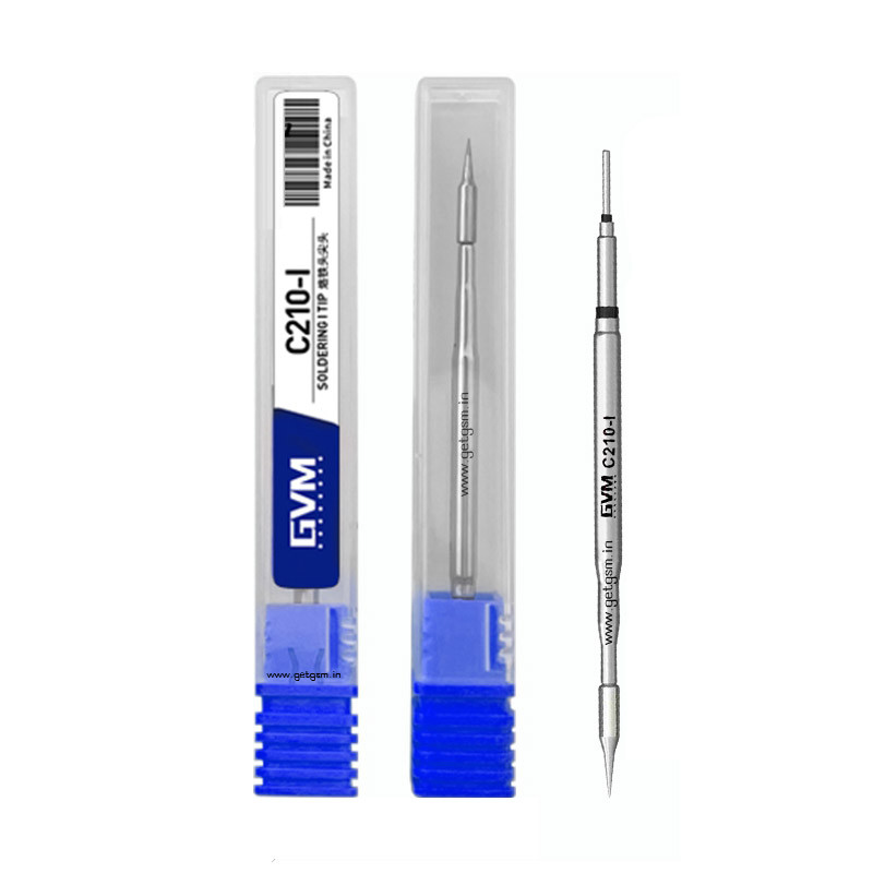 GVM C210-I/IS/K Lead-free Soldering Iron Tip For T210 Welding Station ...
