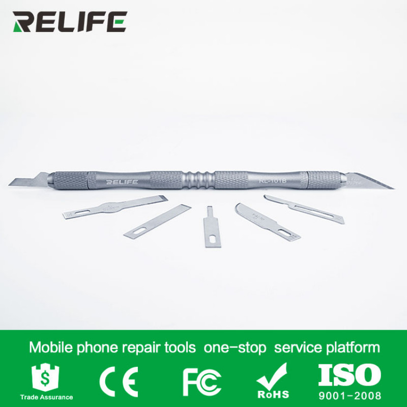 High Quality RELIFE 8 IN 1 Knife set opening tool for mobile phone New