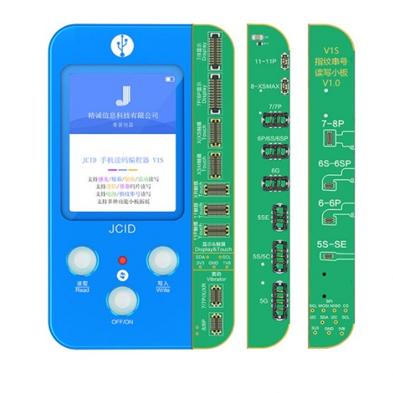 JC V1S MOBILE PHONE CODE READING PROGRAMMER FOR IPHONE 7-11 PRO MAX