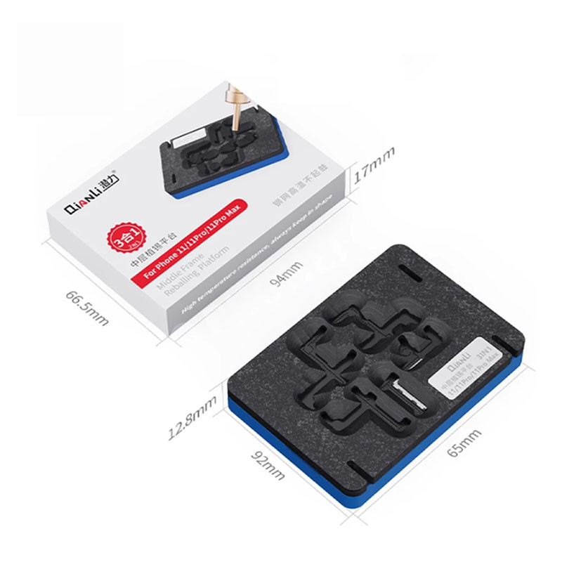 QianLi Middle Frame Reballing Platform BGA Reballing Fixture 3 in 1 for ...