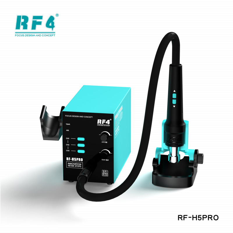 RF4 RF-H5Pro 800W Hot Air Gun Digital Display Intelligent BGA Rework StationNew